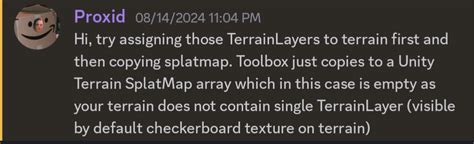 Unity Terrain Splatmap Import Error Unity Engine Unity Discussions