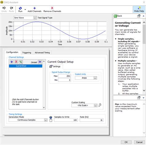 Solved How To Generate And Read Current Signals Using Daq Modules Ni