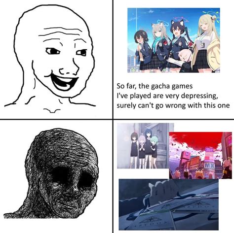 The Longer A Gacha Lives The More Likely It Becomes Depressing R