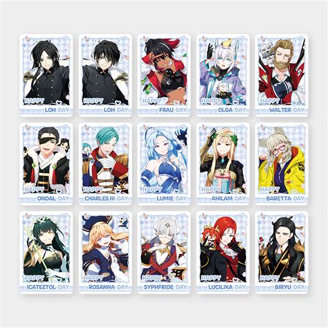 콜라보 [로드 오브 히어로즈 5주년] 트레이딩 포토카드 A그룹 전 15종 1팩 3매입