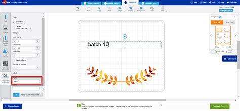 How To Add Sequential Numbers In Design Print Online