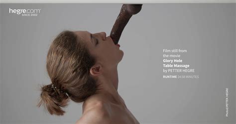 Glory Hole Table Massage