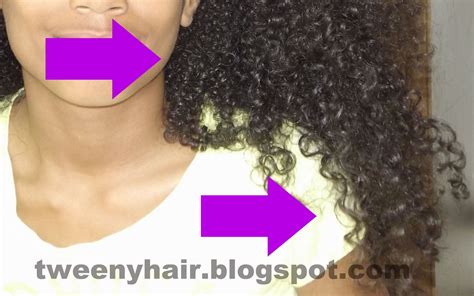 tweeny hair dealing with different curl patterns