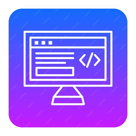 Premium Vector Frontend Development Vector Illustration