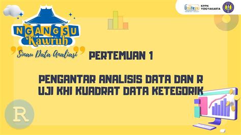 TUTORIAL Pengenalan Analisis Data Dan R Studio Pertemuan I YouTube