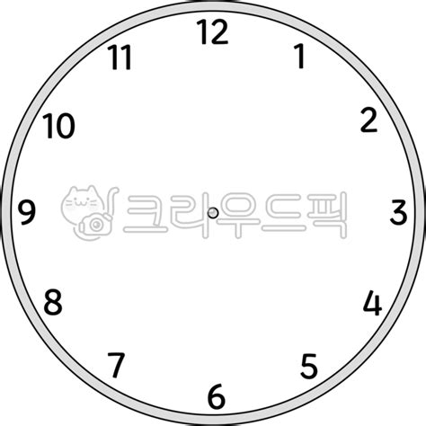 원형시계 Analogclock 아날로그시계 Clock 시계 사진이미지일러스트캘리그라피 레몬쓰작가