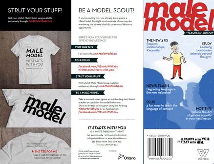 Male Model Teachers Edtion Publications Ontario