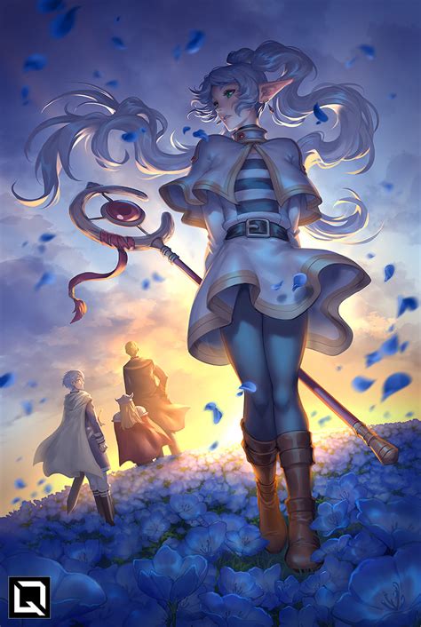Frieren Himmel Heiter And Eisen Sousou No Frieren Drawn By Kuroi