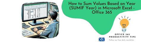 How To Sum Values Based On Year Sumif Year In Excel