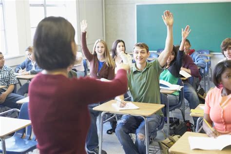 Teacher Teaching In Classroom