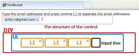Fancy Facebook Style Textboxlist Codeproject