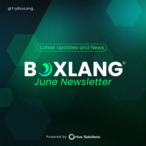 Luis Majano On Linkedin This Is Our Very First Boxlang Monthly Newsletter If You Want To Stay