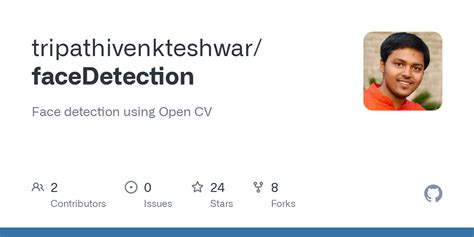 GitHub Tripathivenkteshwar FaceDetection Face Detection Using Open CV