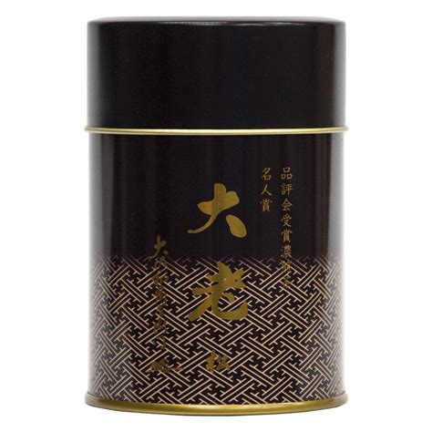 お茶 緑茶 深蒸し茶 濃煎茶大老 松缶 80g入り 老舗大佐和yahooショップ 通販 Yahooショッピング