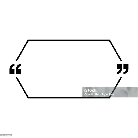 아이콘 벡터를 인용 한다 Quotemarks 개요 연설 부호 거꾸로 쉼표 또는 컬렉션을 표시 얘기 벡터 라인 아트 그림을 흰색 배경에 고립입니다 0명에 대한 스톡 벡터 아트