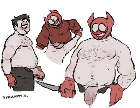 Rule 34 1boy Arm Hair Blush Bob Velseb Chest Hair Erect Penis