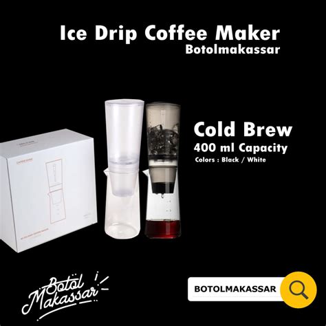 Jual Ice Cold Drip Coffe Maker Alat Pembuat Kopi Tidak Perlu Menggunakan Paper Filter Merk