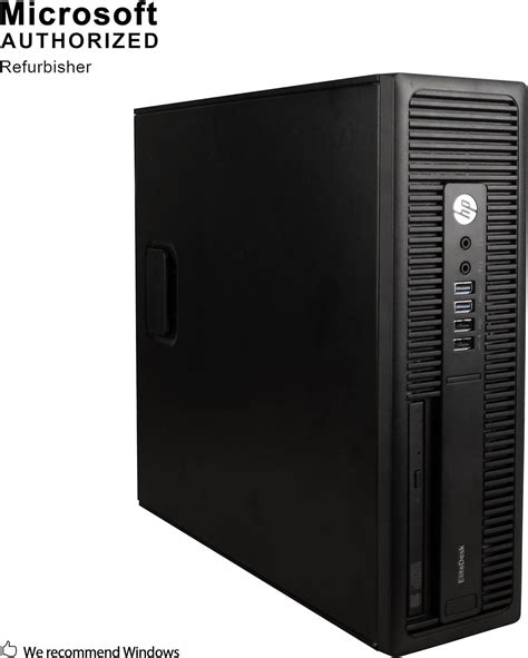 Amazon Com HP EliteDesk G Small Form Factor PC AMD A PRO B Up To GHz GB DDR