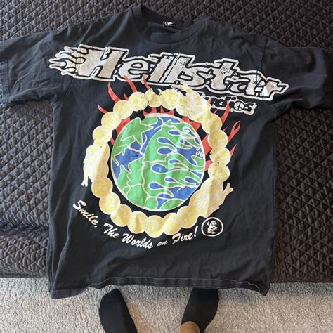 Hellstar Tee Shirt Hellstar Graphic Tee Cosmic Depop