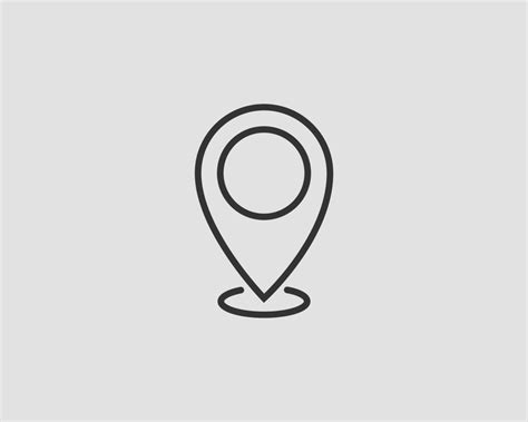 Map Icons Marker Pointer Pin Location Vector Icon Gps Navigation Symbol 11671684 Vector Art