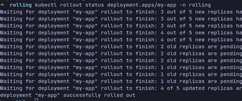 Rolling Update In Kubernetes Dev Community