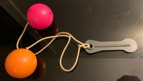 Vintage 70s Acrylic Clacker Balls Knockers Klik Klaks Chuck Howard Toy Company 3922335688