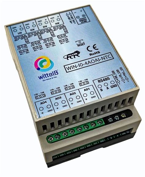 4 Port Analog Input And Analog Output W Modbus Rs485 At ₹ 6111 Analog