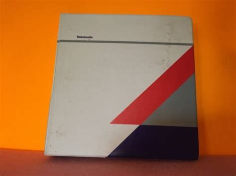 Tektronix 071 0700 00 Tds7000 Series Digital Phosphor Oscilloscopes User Manual Ebay