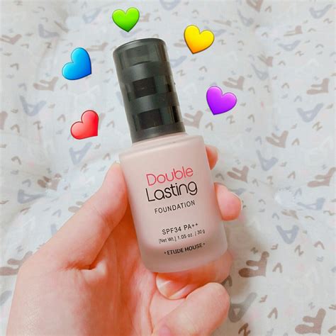 더블래스팅 파운데이션 New 19호 로지퓨어 에뛰드 언니의파우치