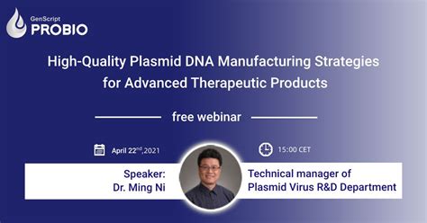 Genscript Probio On Linkedin Plasmid Mrna Vaccine Gmp