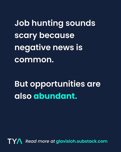 Glavis Loh On Linkedin Dont Worry About Job Hunting Here Are 4 Reasons Why 1 News…