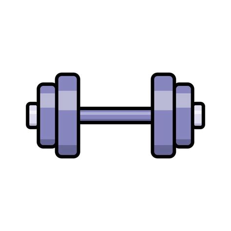 Barbel Icon Vector Design Template In White Background 40982254 Vector