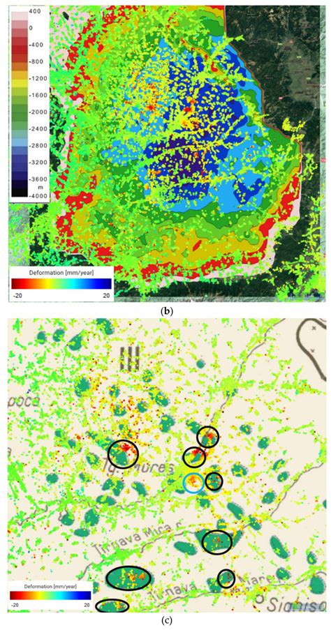 Subsidence Areas In Central Transylvania A Subsidence Measured With Download Scientific