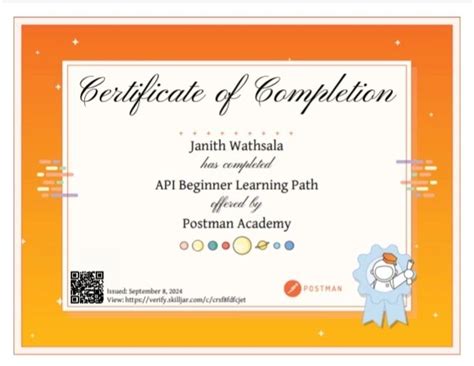 janith wathsala on linkedin api cetificat postman