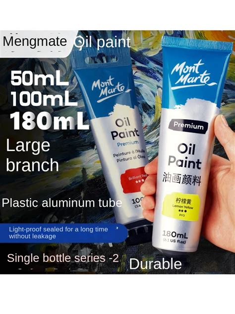 오일 페인트 세트 50ml100ml 180ml 아티스트 아크릴 페인트 오일 페인트용 단일 오일 페인트 미술 용품 Aliexpress
