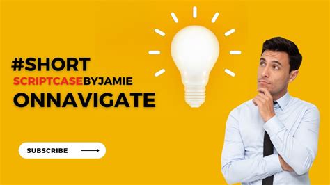 Short Scriptcase Events OnNavigate YouTube