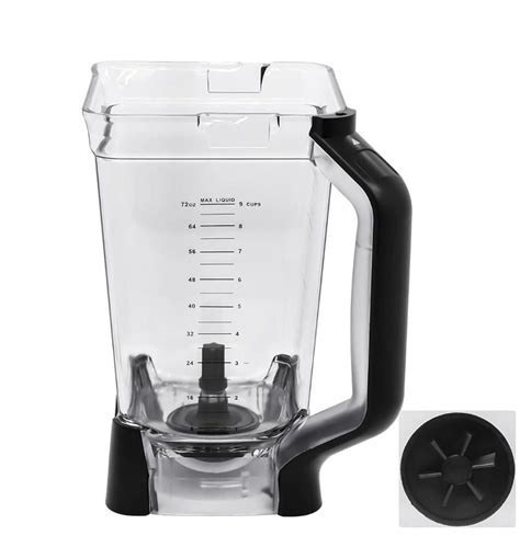 Wardfyt 교체용 피처 2 1l72온스 Xl 닌자 블렌더 프로페셔널과 호환 2 0kg72온스 크러싱 Bl 티몬