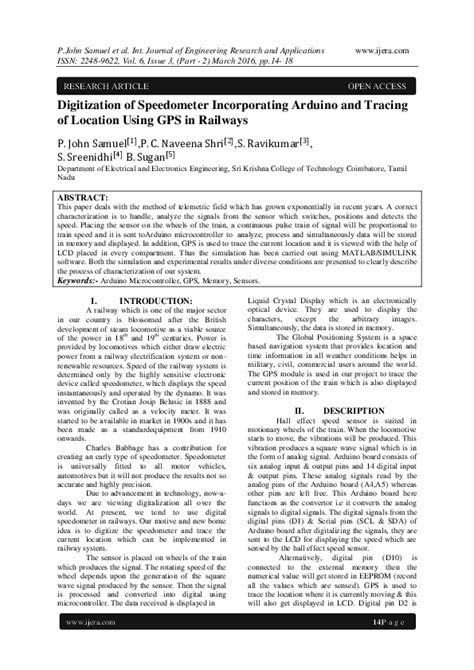 pdf digitization of speedometer incorporating arduino and tracing of