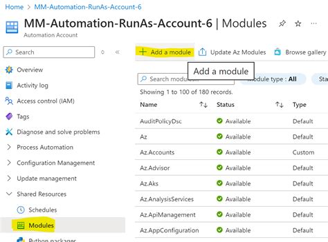 Not Able To Execute Get Azstorageaccount Though Module Is Installed Microsoft Qanda