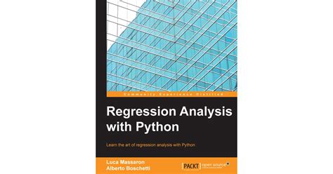 Regression Analysis With Python Book