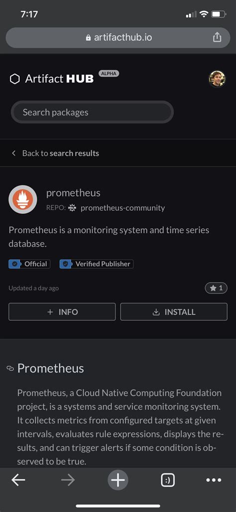 Artifact Hub Repo Improvements · Issue 82 · Prometheus Communityhelm