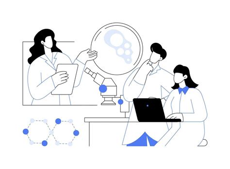 Biomedical Engineering Isolated Cartoon Vector Illustrations 35793978