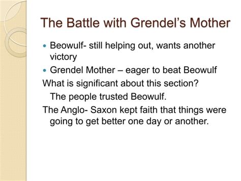 Beowulf Review Partial Ppt