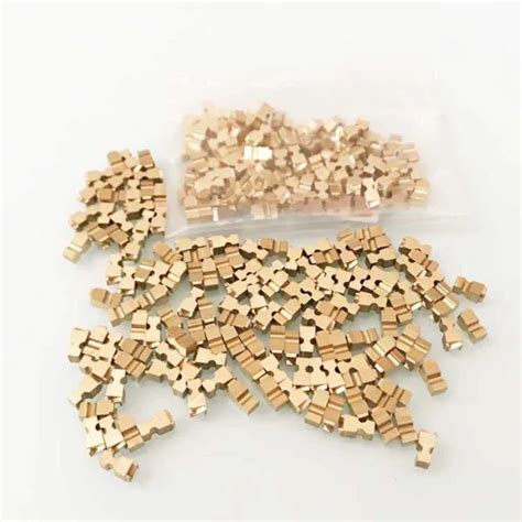 Expiry Date Coding T Type Copper Characters And Numbers Brass Letters For Coding Machine Batch