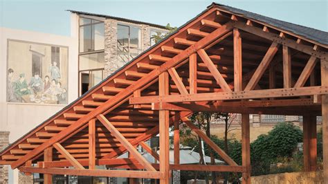Gallery Of Wooden Structure In Dongyang Village Galaxy Arch 10