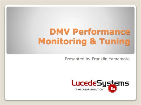 Sql Server Performance Tuning With Dmvs Ppt