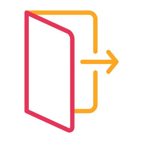 Logout Generic Color Outline Icon