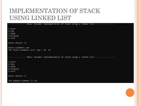 Stack Data Structures With Definition And Code Ppt