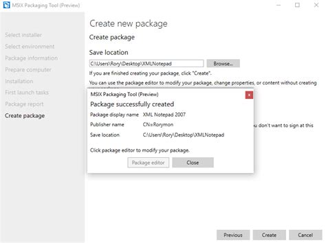 How To Create An Msix Package With The Msix Packaging Tool