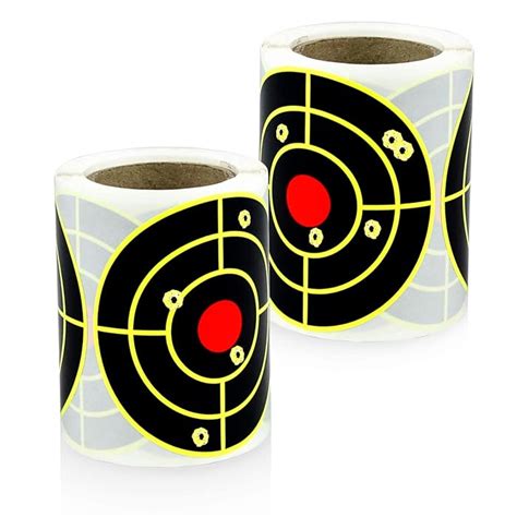 Buy Shooting Targets 100 Target Self Adhesive Splatter Targets 3 Inch Paper Targets With